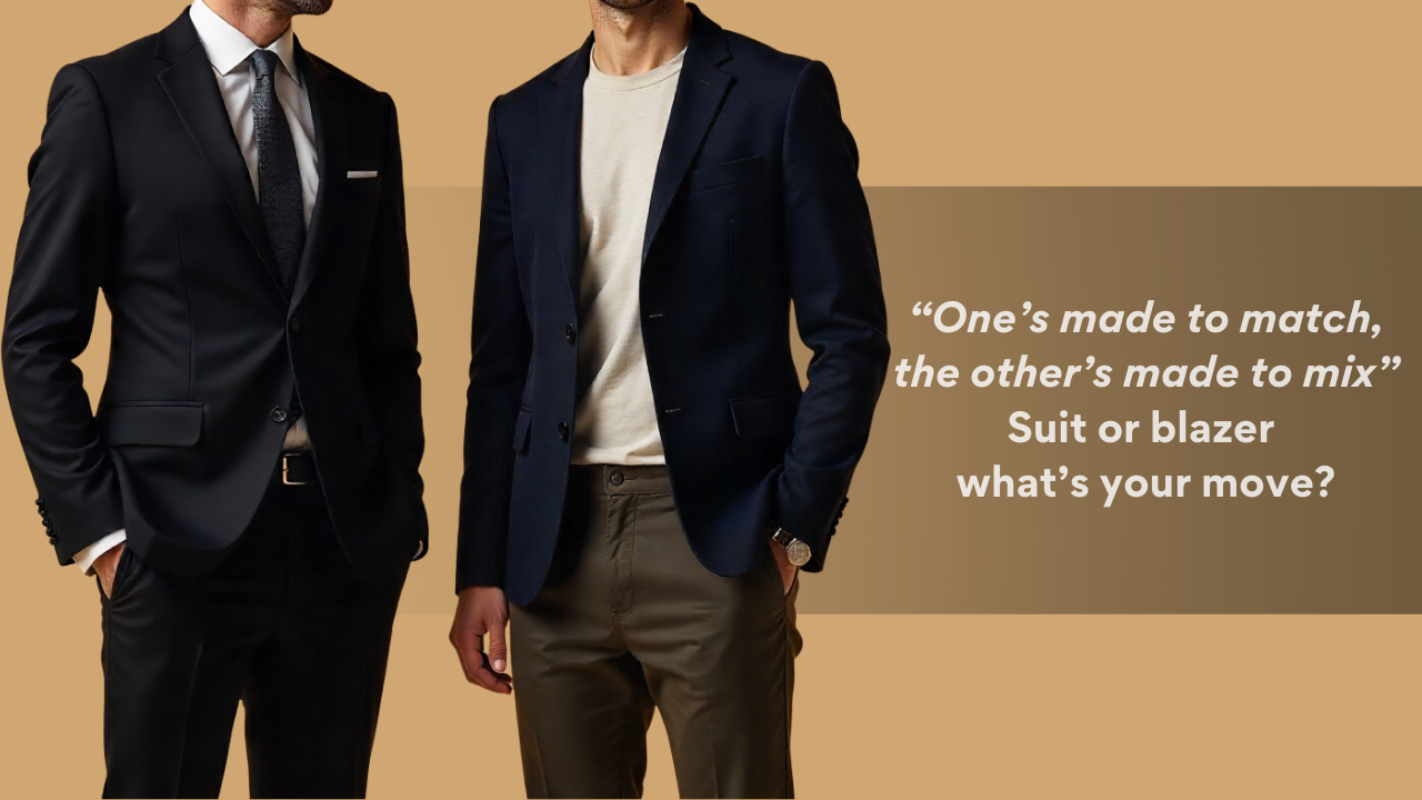 Blazer vs. Suit: A Men’s Guide to Choosing the Perfect Jacket for Any – JBsuits